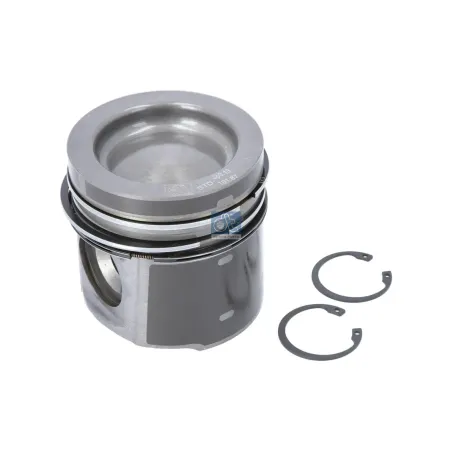 Piston, complet avec segments, D: 102 mm, L: 101,2 mm Pour Mercedes ...