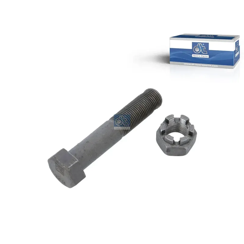 Boulon avec ecrou, M18 x 1,5, L: 90 mm, 10.9, SL pour Mercedes-Benz OM 300 - (L-Serie), Bus O ...