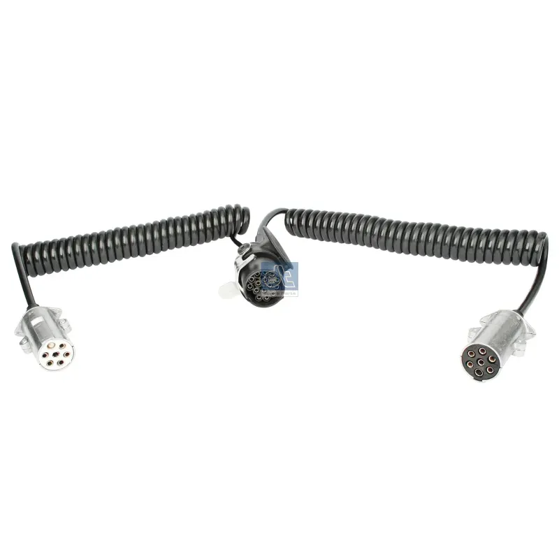 Câble adaptateur électrique, 24 V, L: 3,5 m, 7 poles, ISO 1185/N, 7 ...