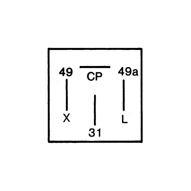 Unidade intermitente Hella 4AZ 003 787-071