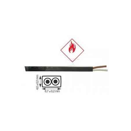 Adr flat cable / rectangular section 2x1mm2
