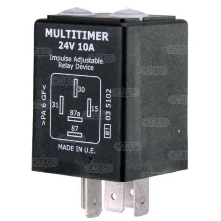 Programmable relay 24V 10A 0.5S to 6H