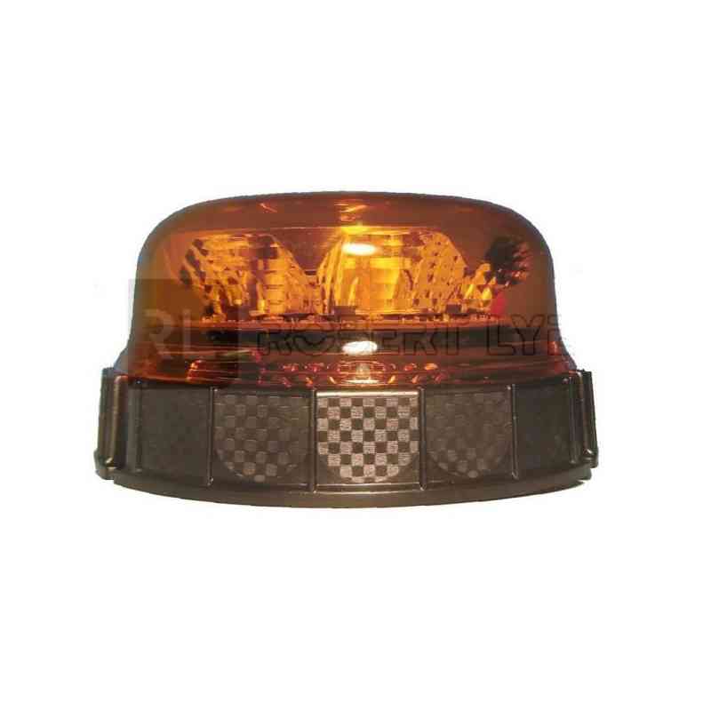 Efeito rotativo do girophare 8 LEDs para instalar - 10/30 volts - IP56