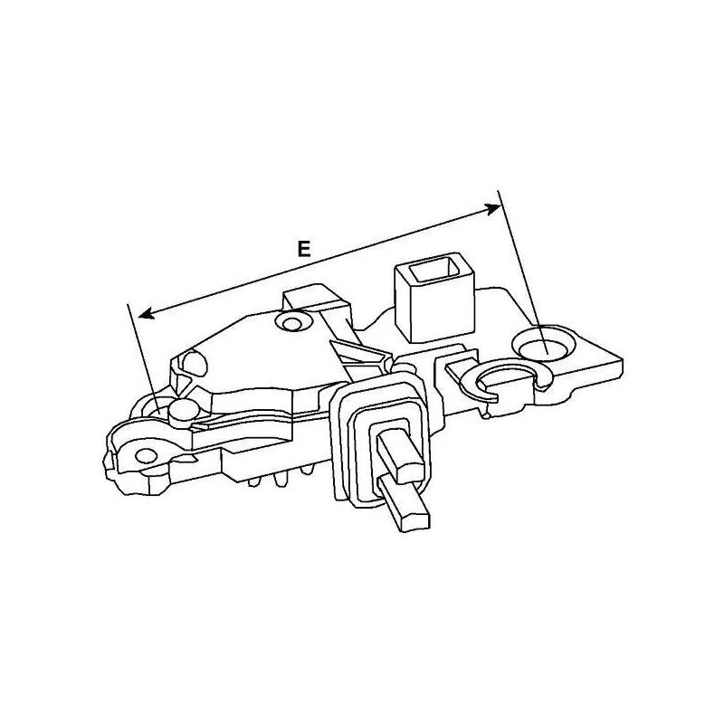 Regulador de 14 voltios, Lucas 37611, 37652, Transpo IL213