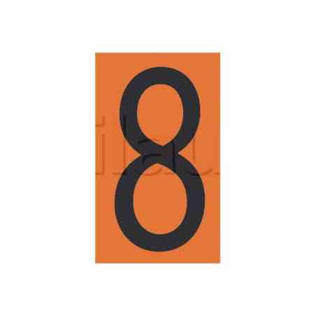 Support à glissière + numéros emboutis ALU EMBOUTI