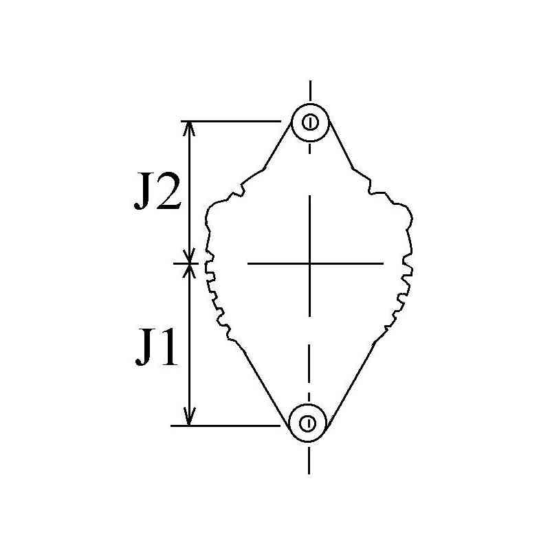 Altérnateur 28V 30Amp Isuzu 8971822892, Mitsubishi A002TA8383, A2TA8383